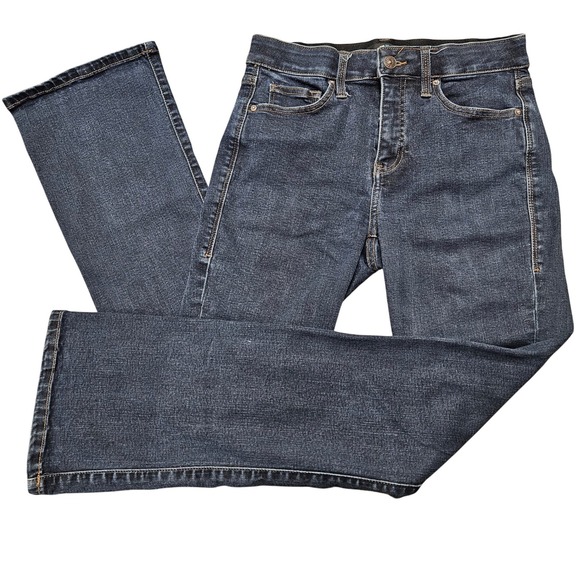 LuLaRoe | Jeans | Lularoe Magic Waist Skinny Jeans 28 Dark Wash Stretch ...